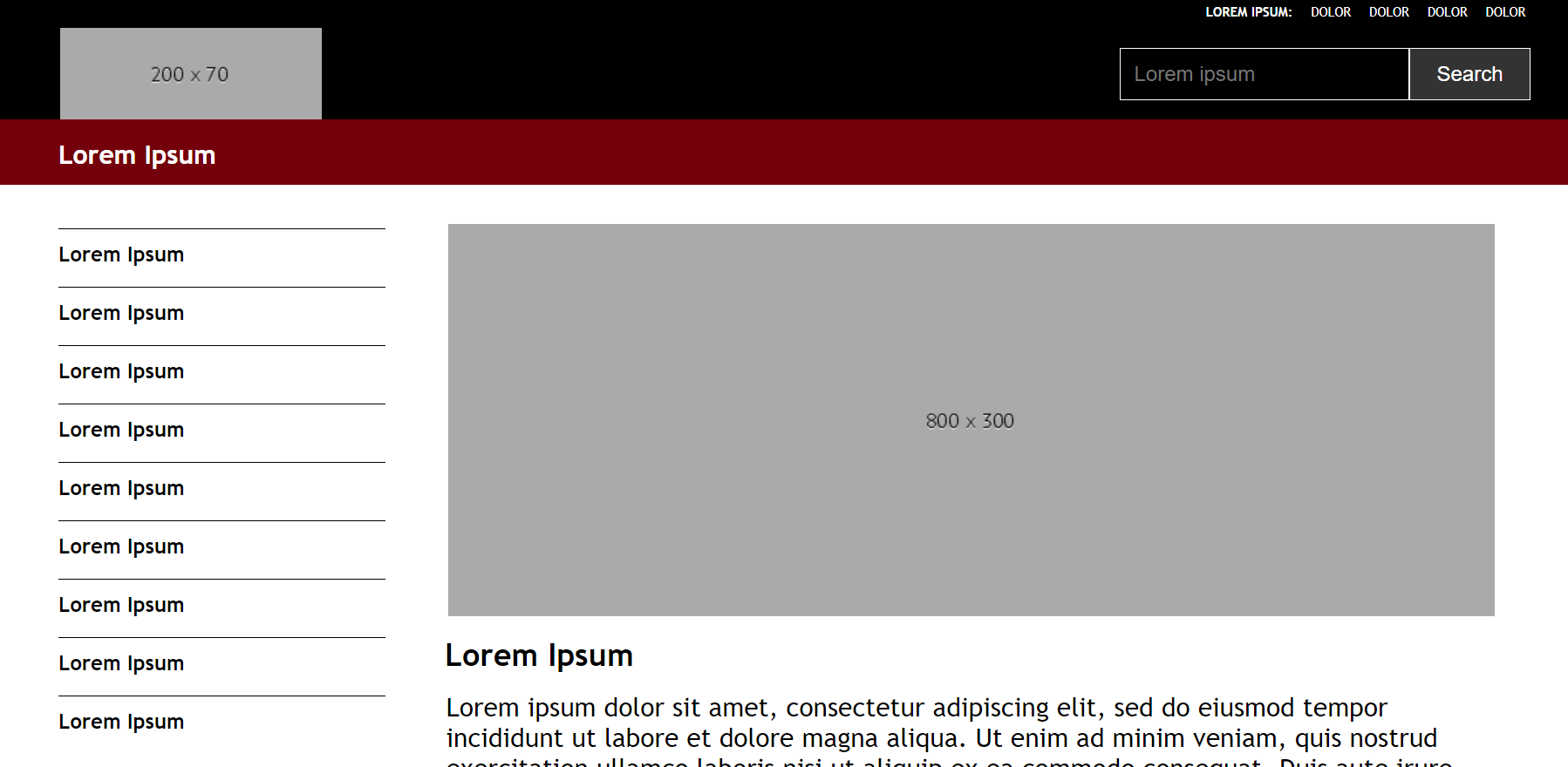 Assignments Main Page